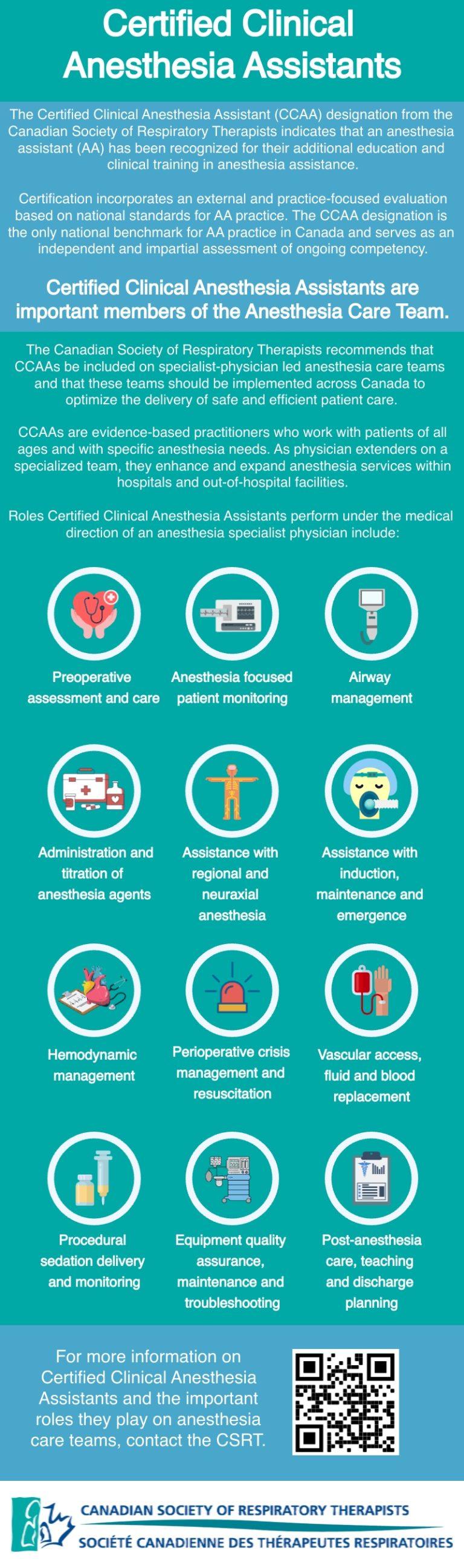 About Certified Clinical Anesthesia Assistants - CSRT